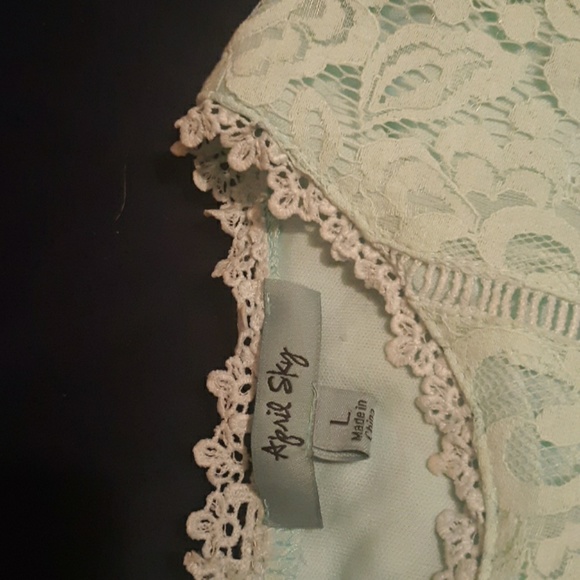 April Sky | Tops | April Sky Turquoise Top | Poshmark